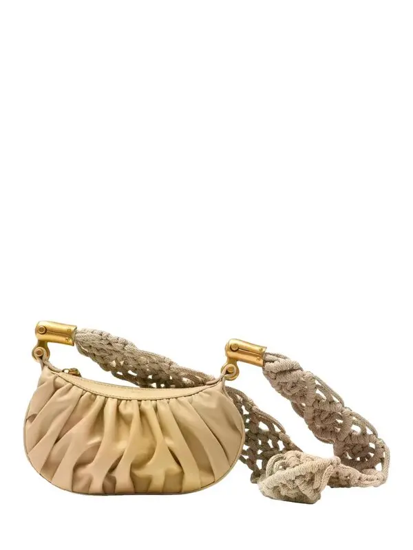 Balmain Mini Crossbody Bag - Neutrals
