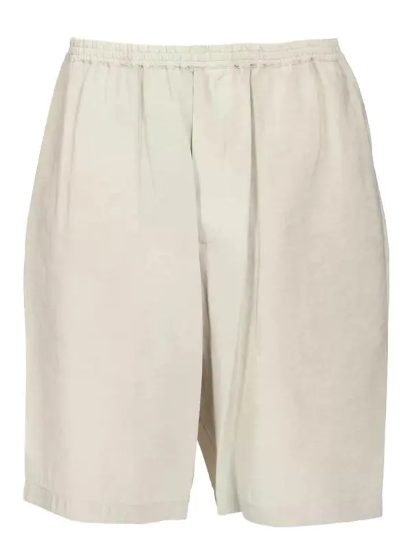 Emporio Armani Elasticated-waist Shorts - Neutrals