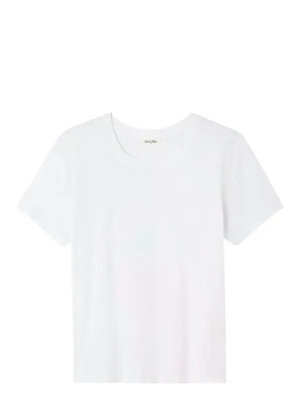 American Vintage Apoly Crew-neck T-shirt - White