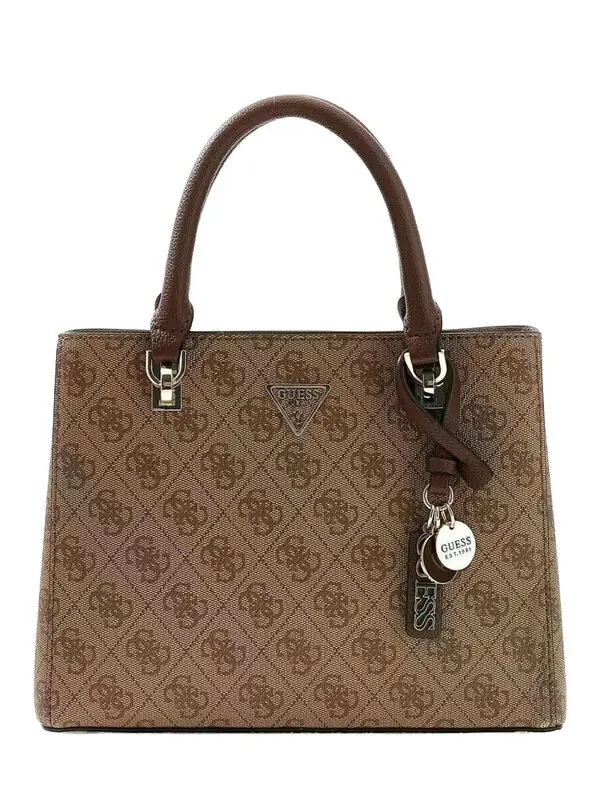 Guess 4g Monogram-pattern Tote Bag - Brown