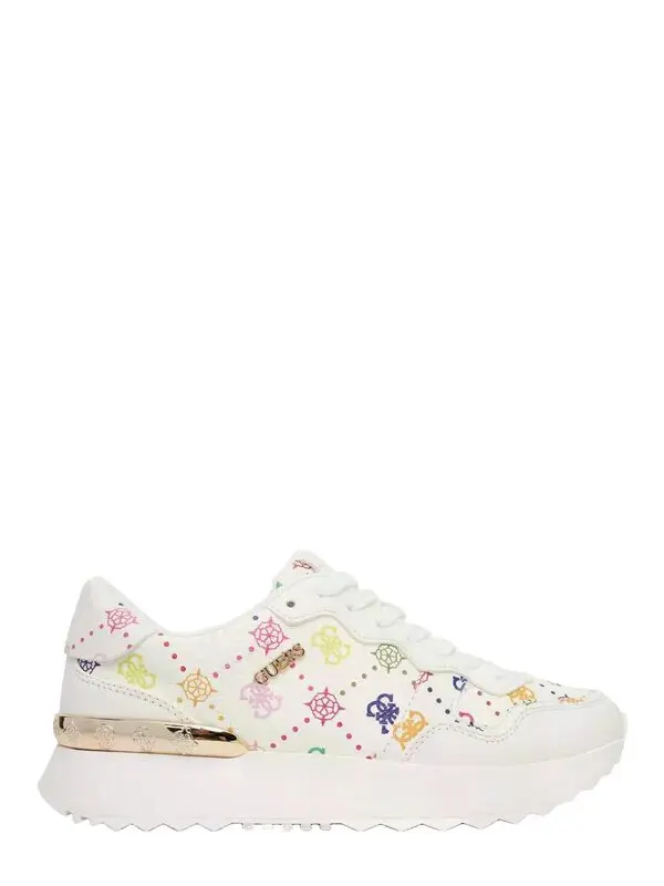 Guess Vinsa Logo-print Sneakers - White