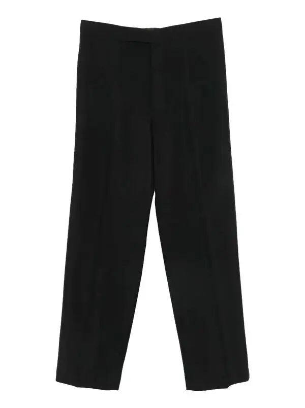SAPIO Mohair Trousers - Black