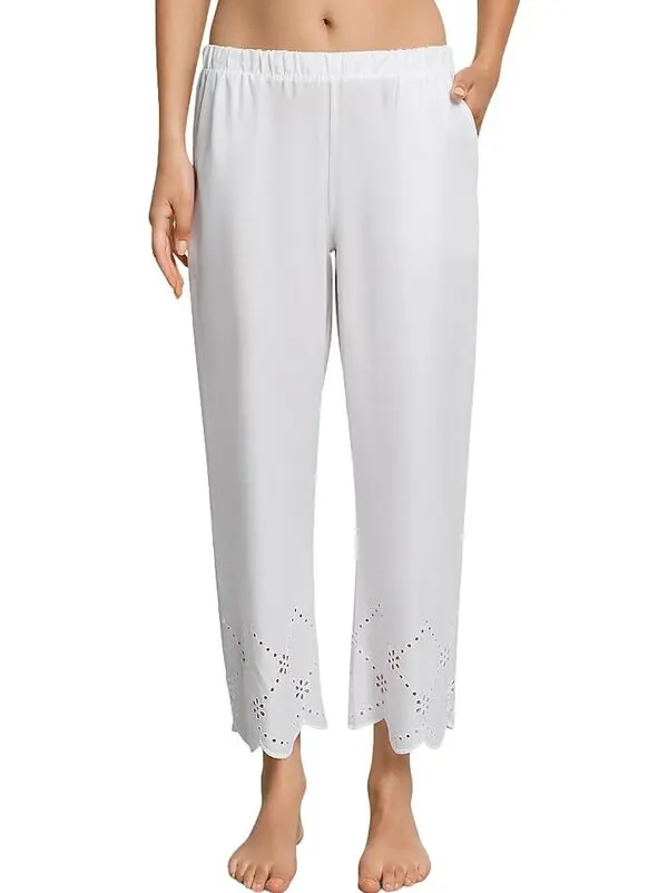 Hanro Lumi 7/8 Cropped Pants - White
