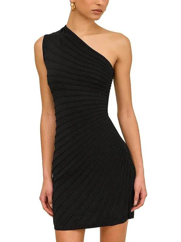 Cult Gaia Leanna Mini Dress - Black