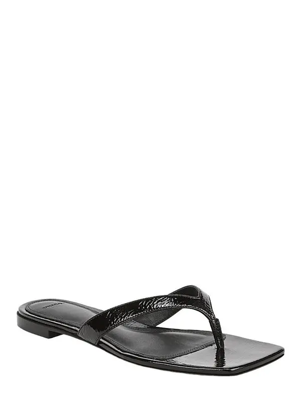 Vince San Juan Thong Ii Sandals - Black