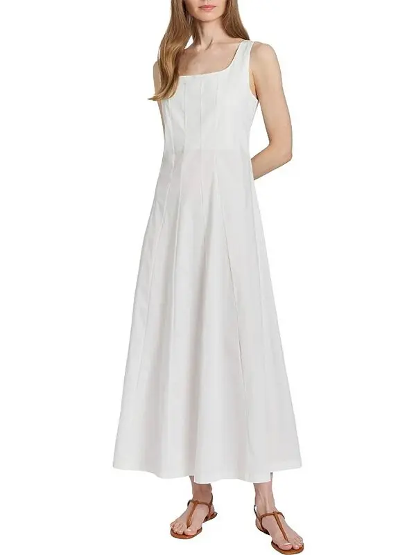 Santorelli Pagina Sleeveless Maxi Dress - Ivory