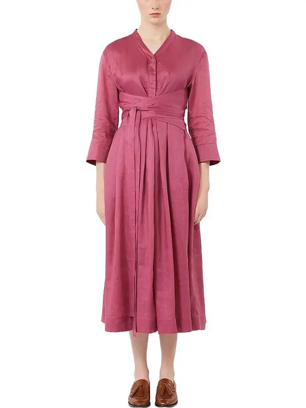 Max Mara Smmcamilla Midi Dress - Cyclamen