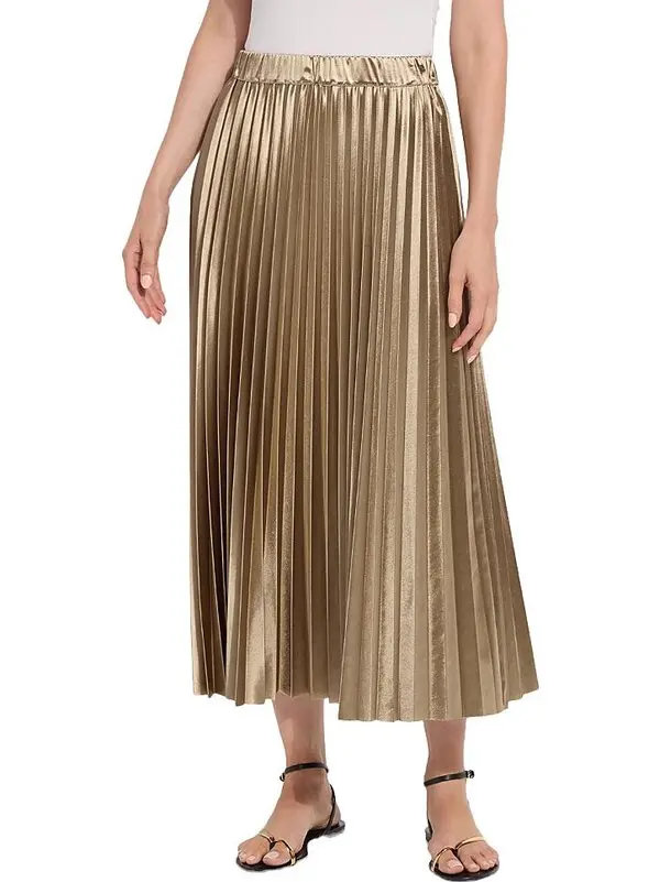 Lyssé Nina Pleated Midi Skirt - Celadon