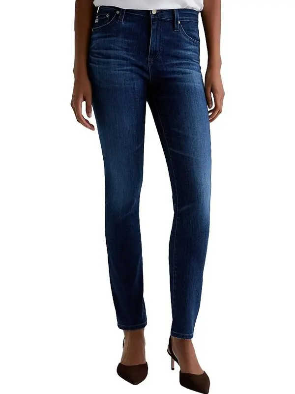 Ag Mari Mid-rise Slim Straight Jeans - Years Blue