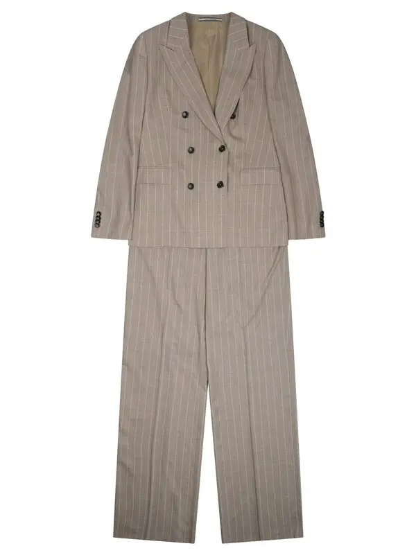 Tagliatore Wool Two-piece Suit - Beige