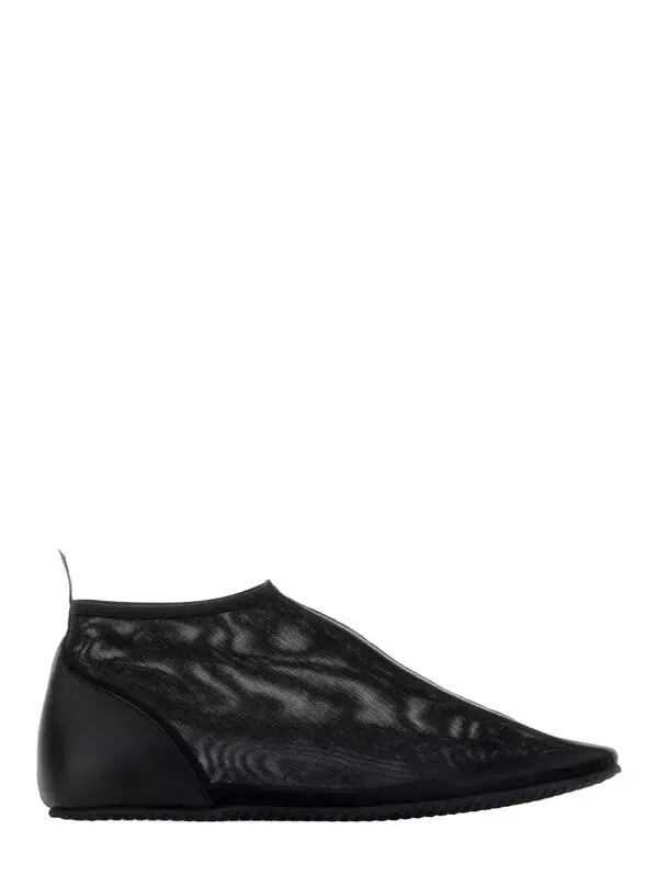 Gimaguas Mesh Panel Ankle Boots - Black
