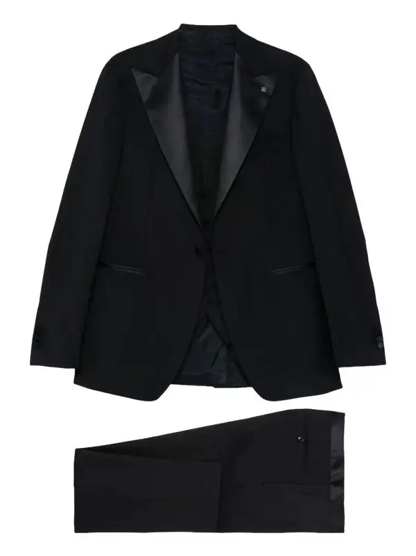 Tagliatore Single-breasted Three-piece Suit - Blue