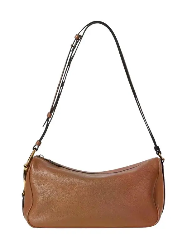 Gucci Horsebit Leather Tote - Brown