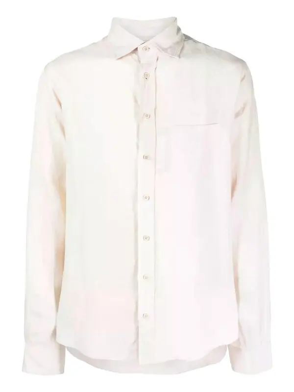 Sease Button-up Hemp Shirt - Neutrals