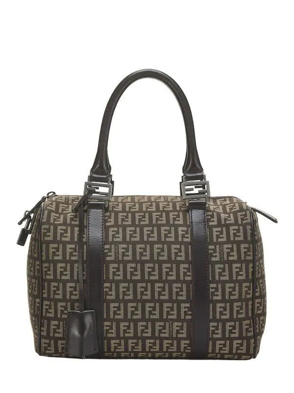 Fendi Zucchino Forever Boston - Brown