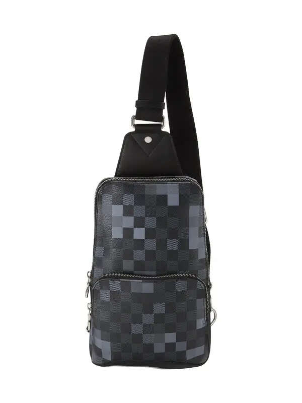 LOUIS VUITTON Damier Graphite Pixel Avenue Sling - Black