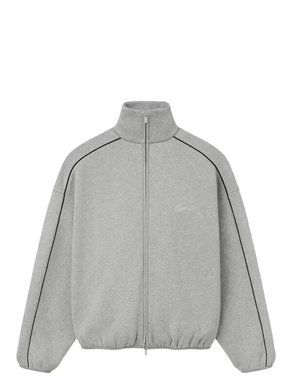 Fear Of God Modern Fit Fleece Track Jacket - Grey