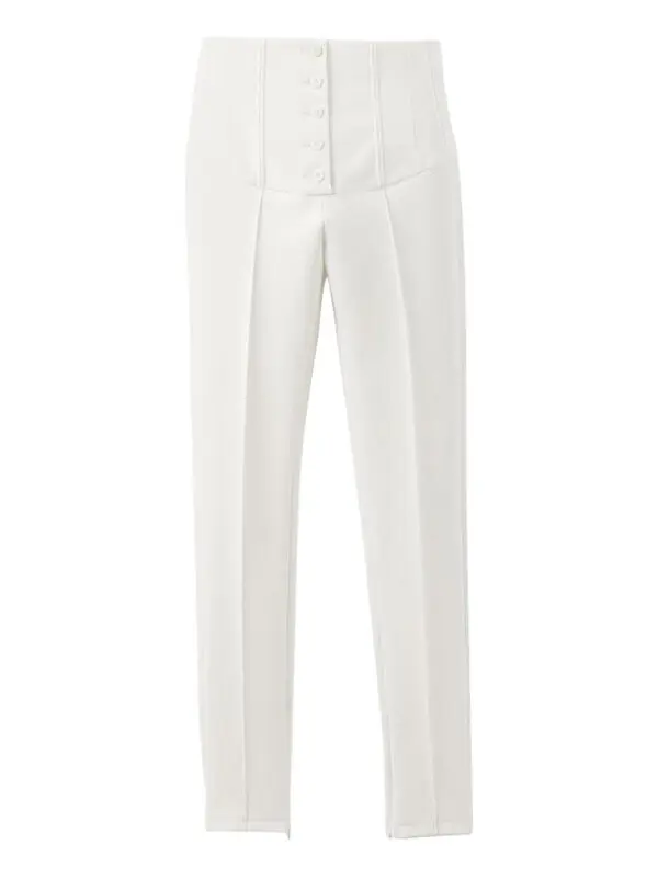 Jacquemus Arlesien Fitted Pants - Off White