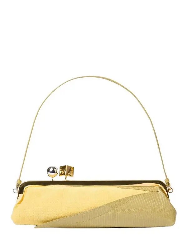 Jacquemus Le Salon Mais Clutch - Yellow