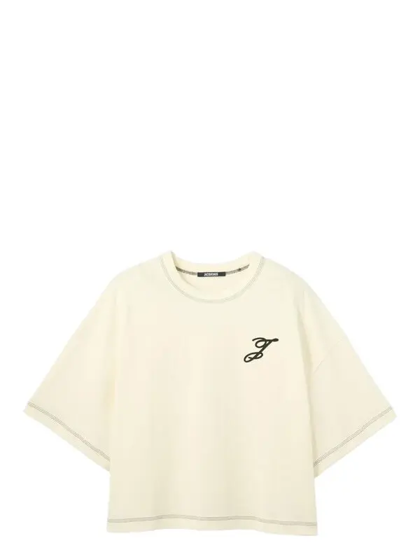 Jacquemus Le Letro T-shirt - Off White