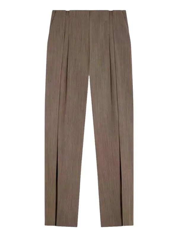 IRO PARIS Auge Pleated Trousers - Brown