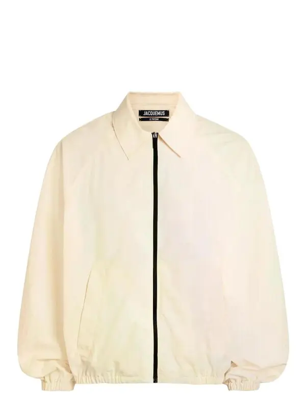 Jacquemus Raglan-sleeve Zip-up Jacket - Neutrals