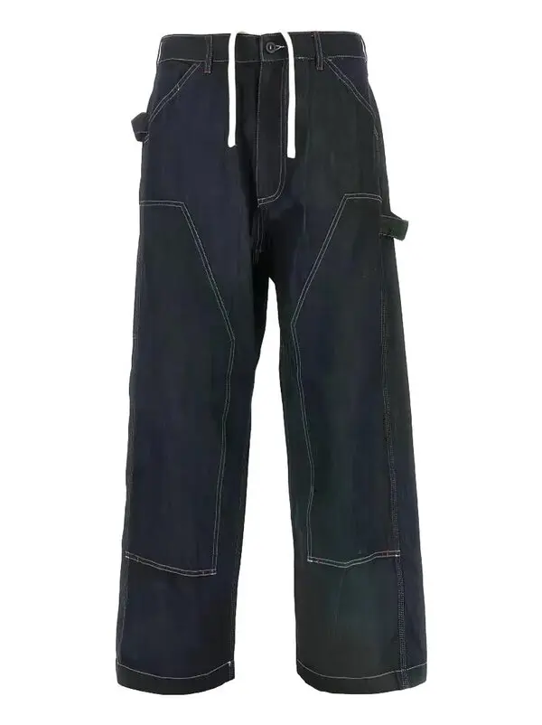ROY ROGER'S Contrast-stitch Jeans - Blue