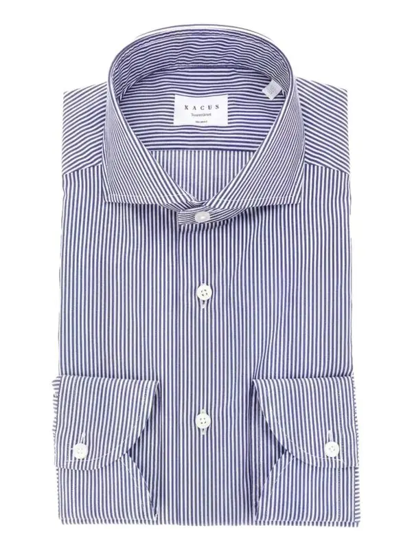 XACUS Striped Shirt - Blue