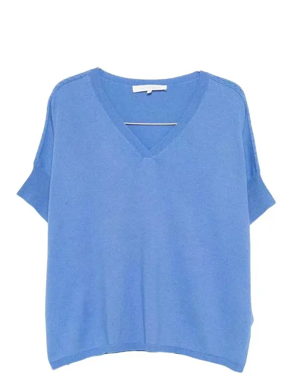 ABSOLUT CASHMERE Alyssa T-shirt - Blue