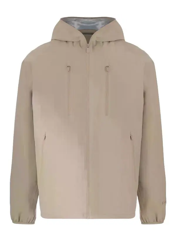 SAVE THE DUCK Zack Hooded Zip-up Jacket - Neutrals