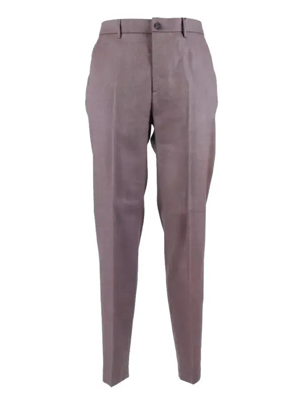 Peserico Elasticated-waistband Trousers - Brown