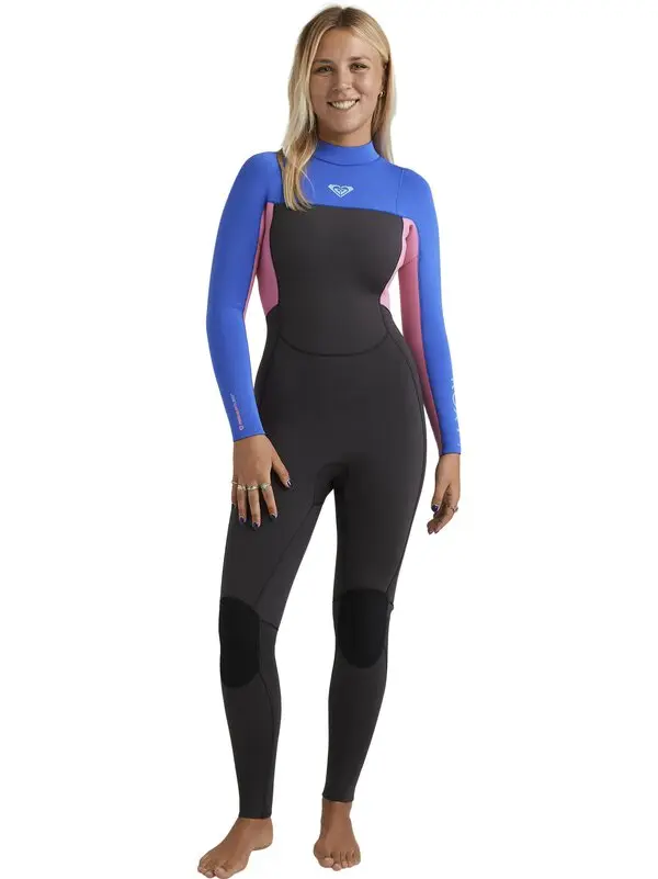 Roxy 3/2mm Prologue Back Zip Wetsuit - Cobalt