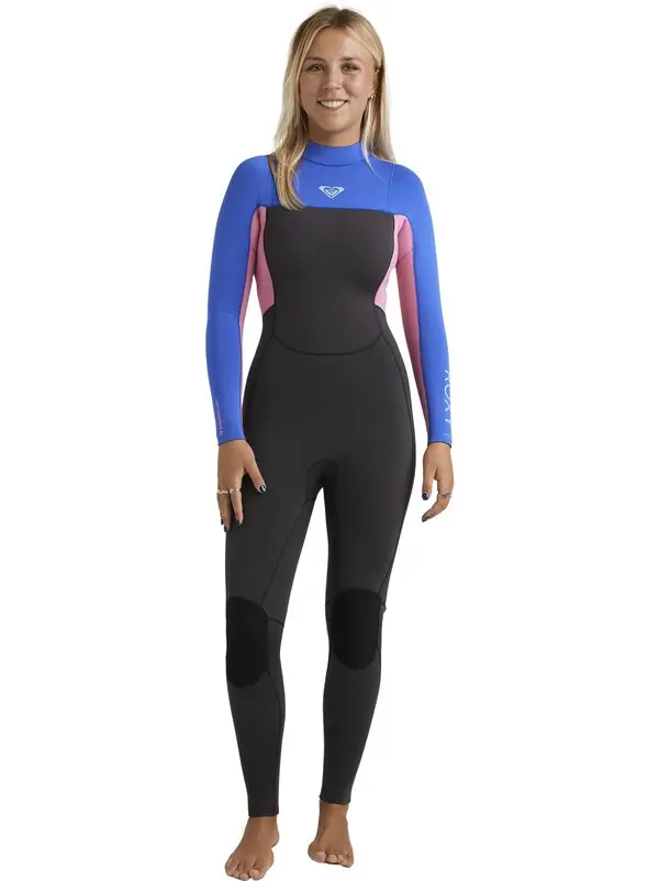 Roxy 3/2mm Prologue Gbs Back Zip Wetsuit - Cobalt