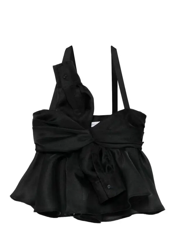 Viktor & Rolf Bow Detail Top - Black