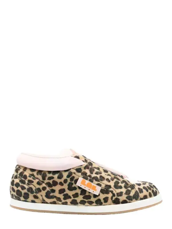 PDF Sk8 Leopard-print Sneakers - Neutrals