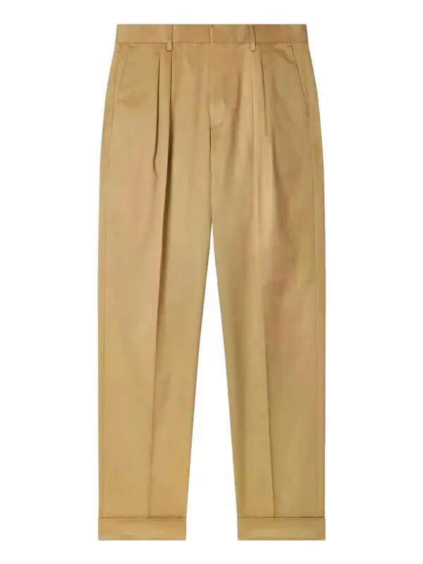 Paul Smith Double-pleat Trousers - Neutrals