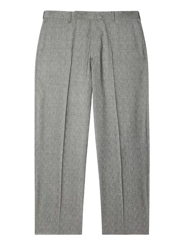 Paul Smith Pressed-crease Trousers - Grey