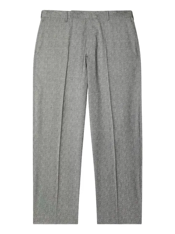 Paul Smith Pressed-crease Trousers - Grey