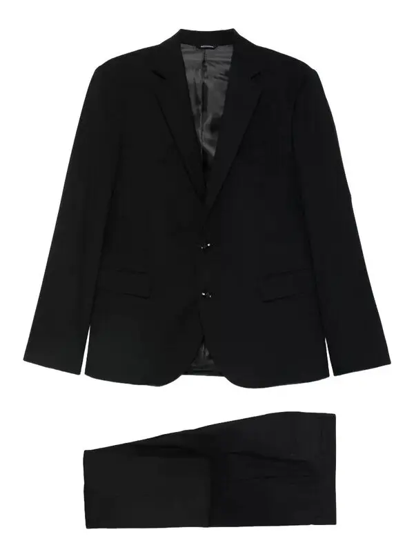 DANIELE ALESSANDRINI Single-breasted Suit - Black
