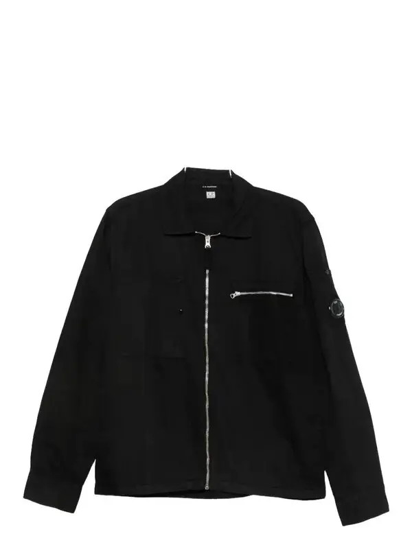 C.P. COMPANY Lens-detail Overshirt - Black