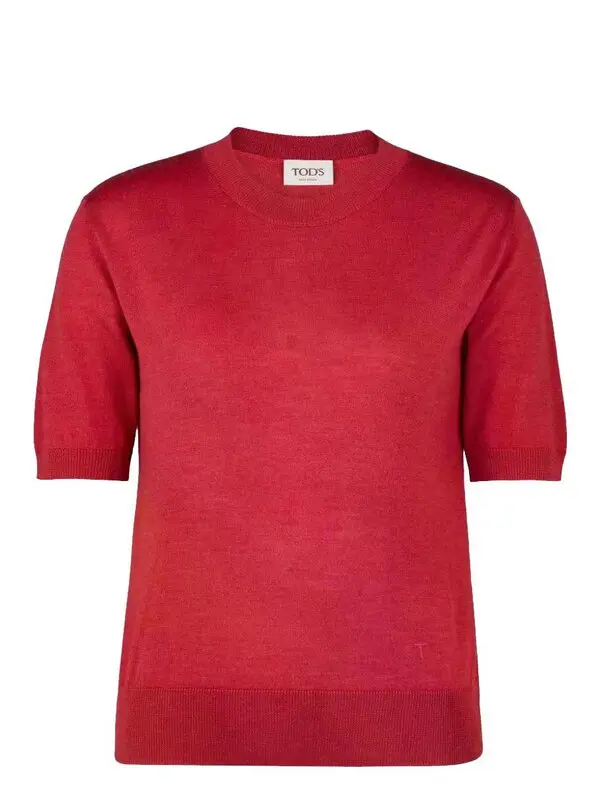 TOD'S Short-sleeve Sweater - Red