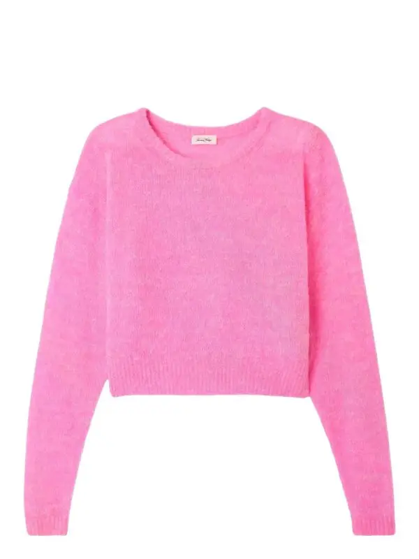 American Vintage Nuggy Mélange Sweater - Pink