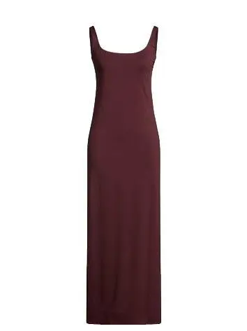 FISICO Maxi Slip Dress - Brown