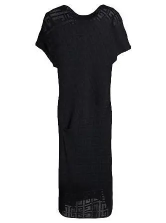 Givenchy Midi Flared Dress - Black