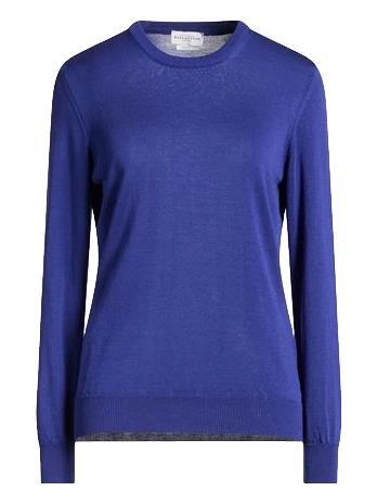 BALLANTYNE Silk And Cotton Crewneck Sweater - Blue