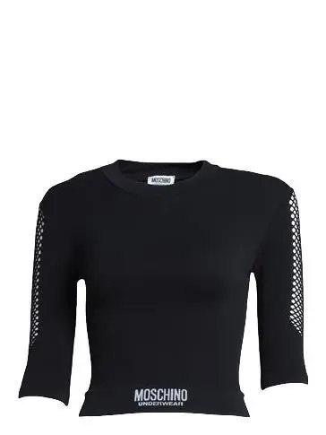 Moschino Cropped Top - Black