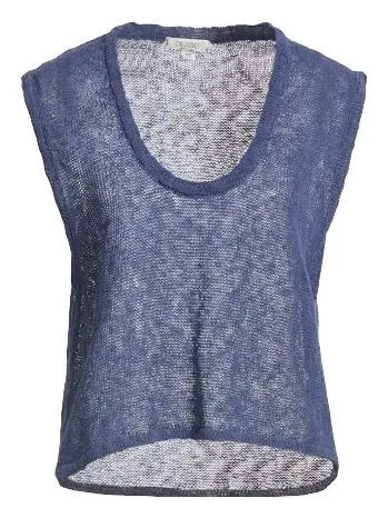Crossley Sleeveless Crewneck Sweater - Blue