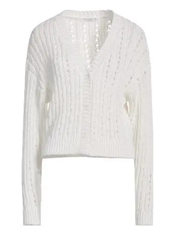 Peserico Long Sleeve Cardigan - White