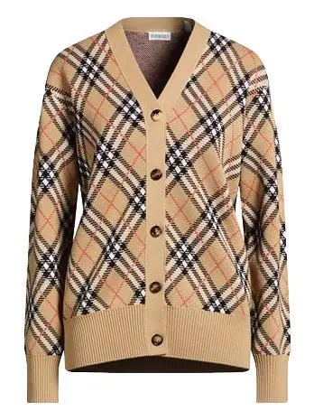 Burberry Signature Print Cardigan - Beige