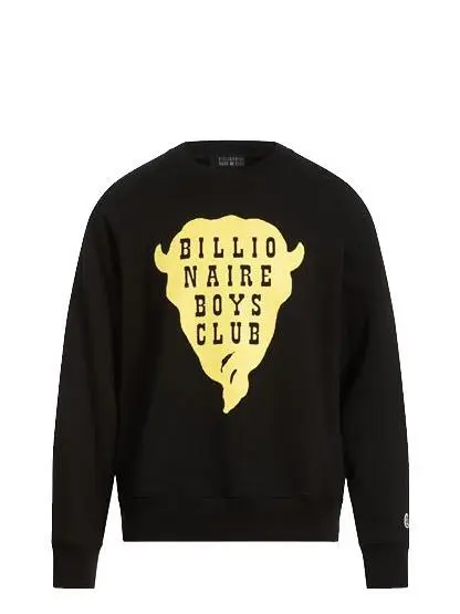 BILLIONAIRE BOYS CLUB Printed Cotton Sweatshirt - Black